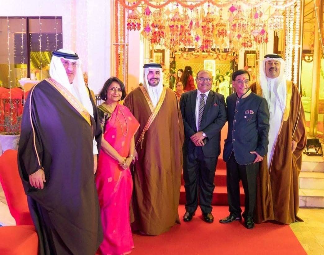 This Diwali HH Shaikh Mohammed bin Salman Al Khalifa visits Indian ...
